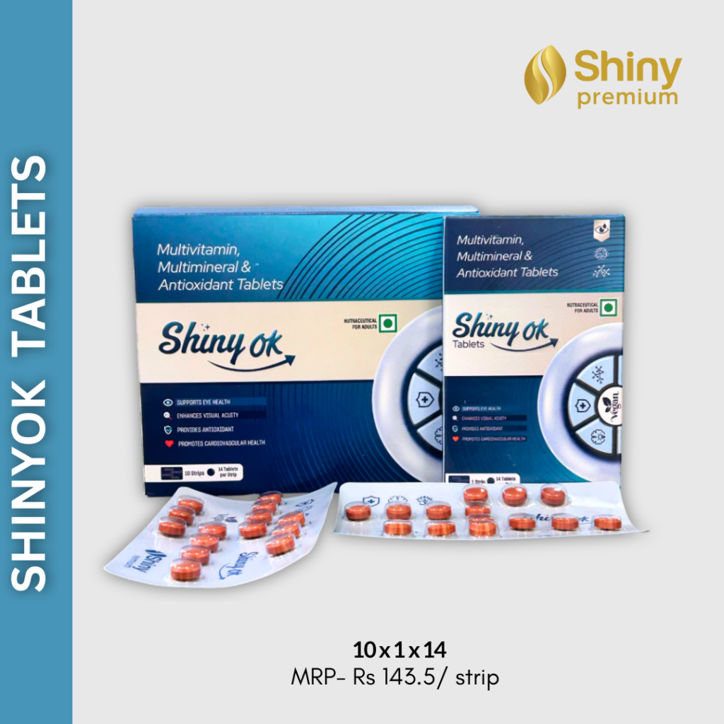 SHINY OK TABLETS - Shiny Pharmaceuticals